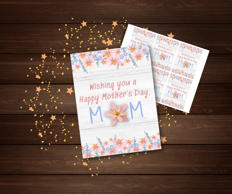 Mother’s Day Gift Tag | Mother’s Day Gift Favor Tag Printable | Mother ...