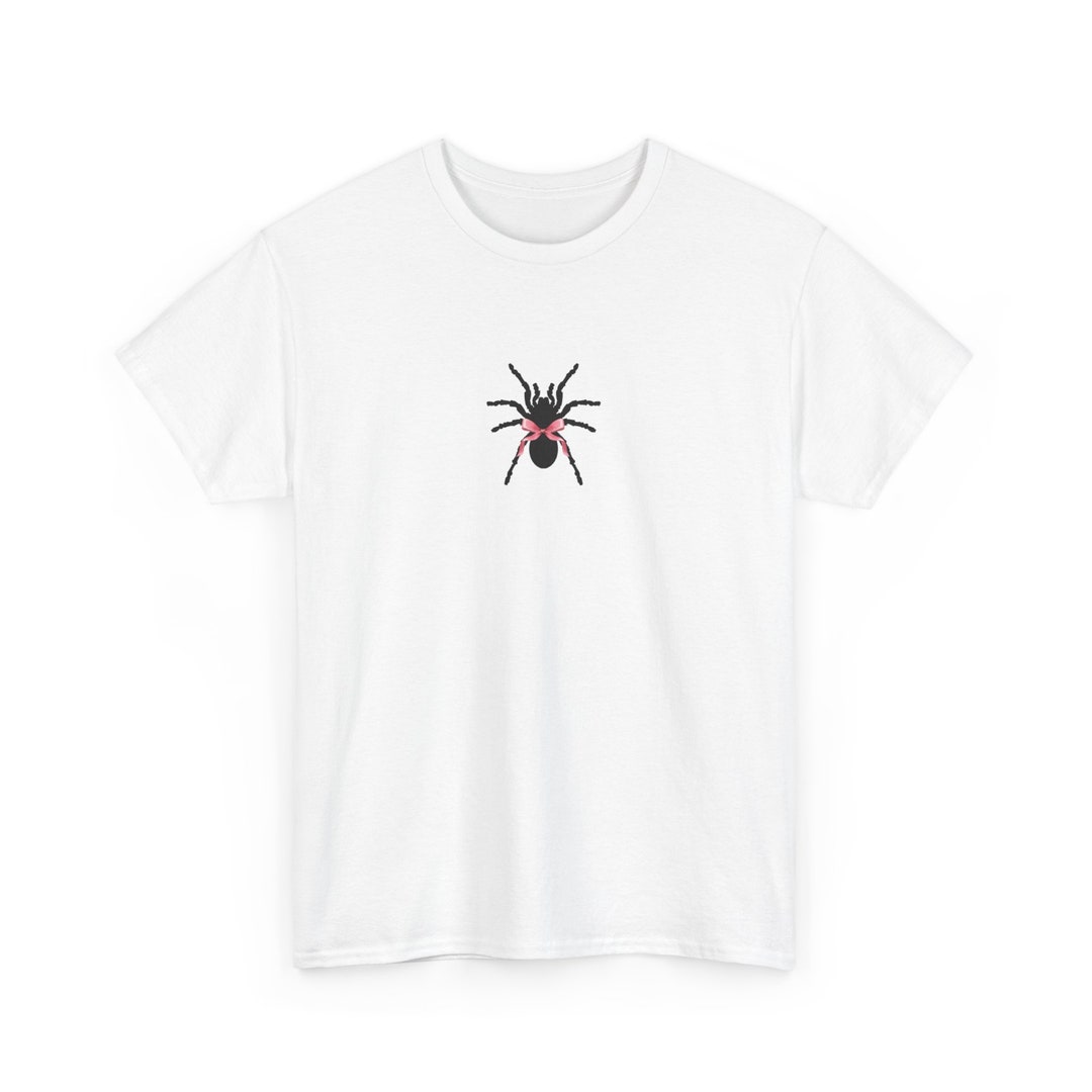 Y2K Trendy Tarantula Bow Tee, Soft Girl, Grunge, Tiktok Aesthetic Baby ...