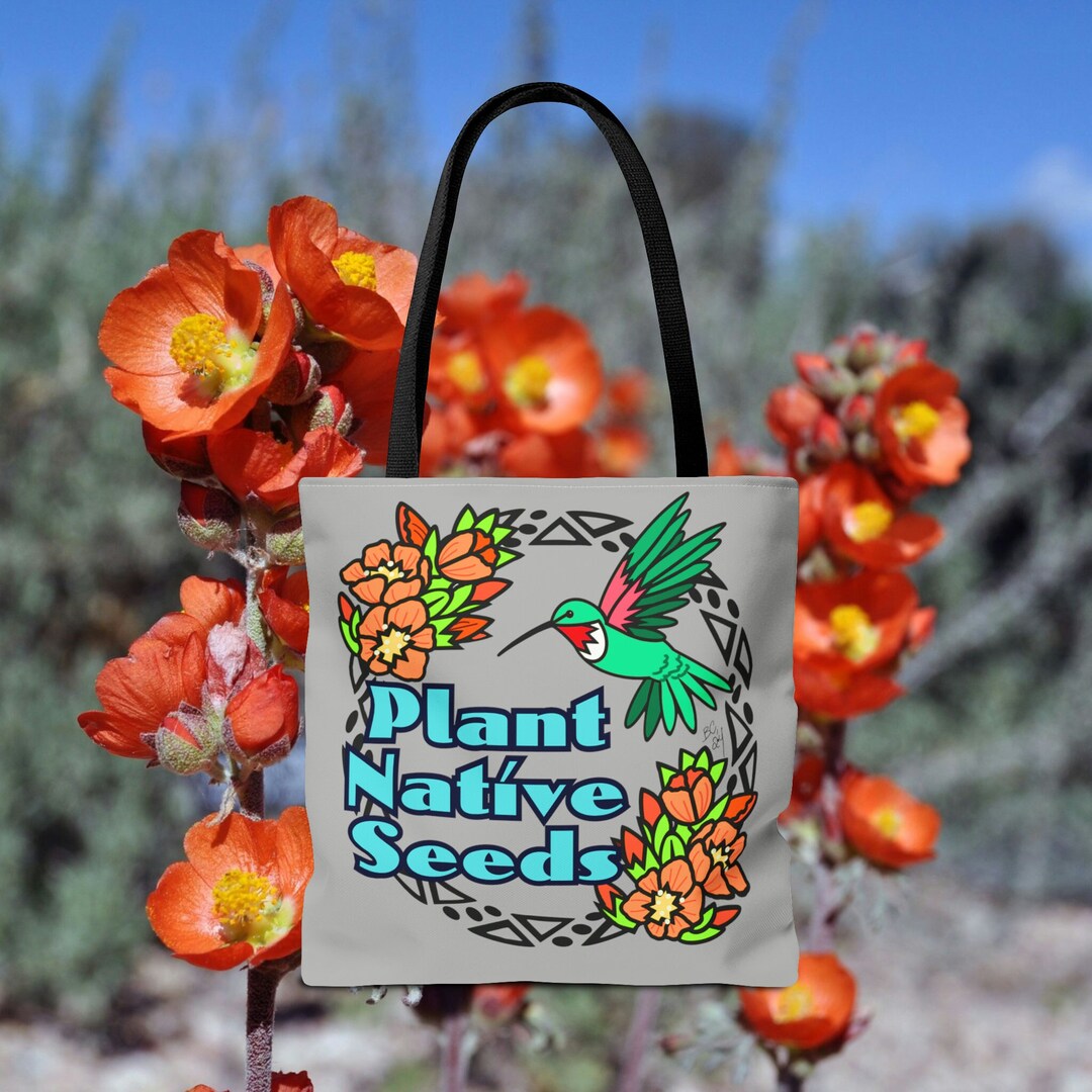 Native Plants Hummingbird Native Plant Lover: Plant Gift Native Art ...