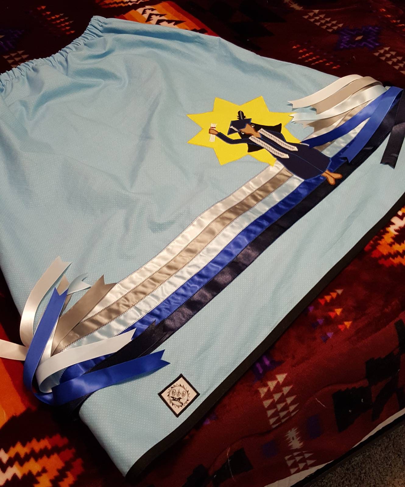 Native Graduation Ribbon Skirt. Titled She Who | Etsy