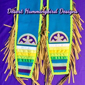 Native American Men’s Traditional Regalia; Fringed Side Drops; Made to ...