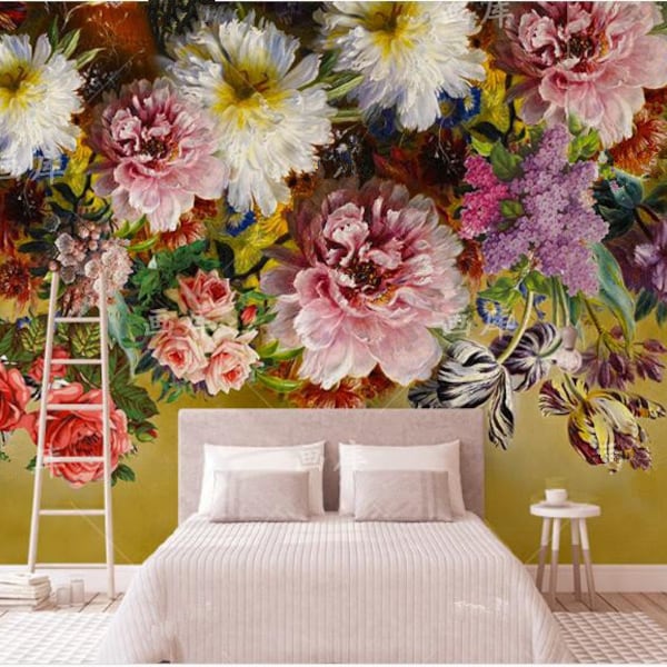 Wall Decals Big Flowers - Etsy