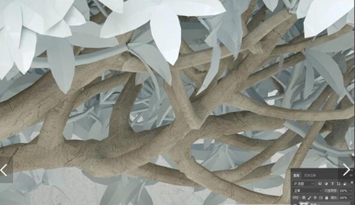 Creative Huge Tree Wallpaper Wall Mural Wall Art Wall | Etsy