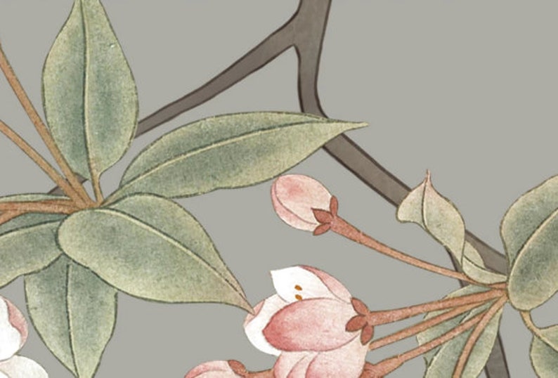 New Chinese Style Haitang Hand-painted Meticulous Ornamental - Etsy