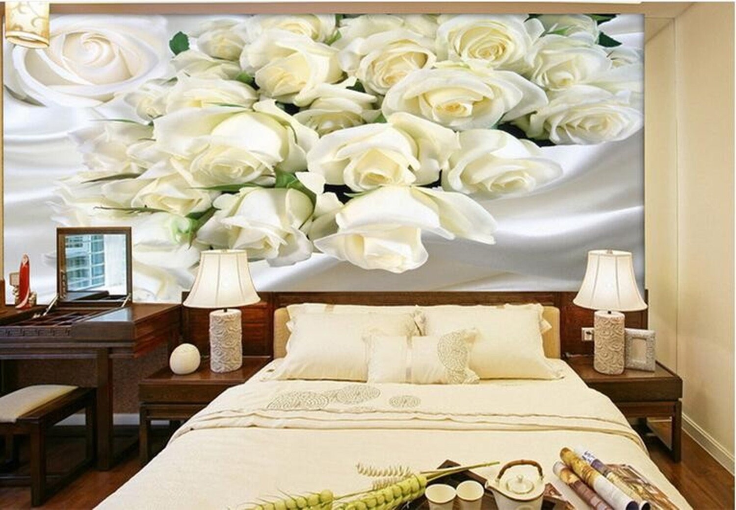 Custom Photo Wallpaper Wall Mural Large Murals Fashion Fantasy | Etsy