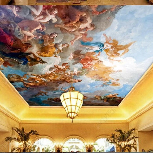 Wallpaper for Ceiling - Etsy