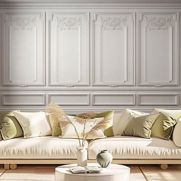 Plaster Wallpaper - Etsy