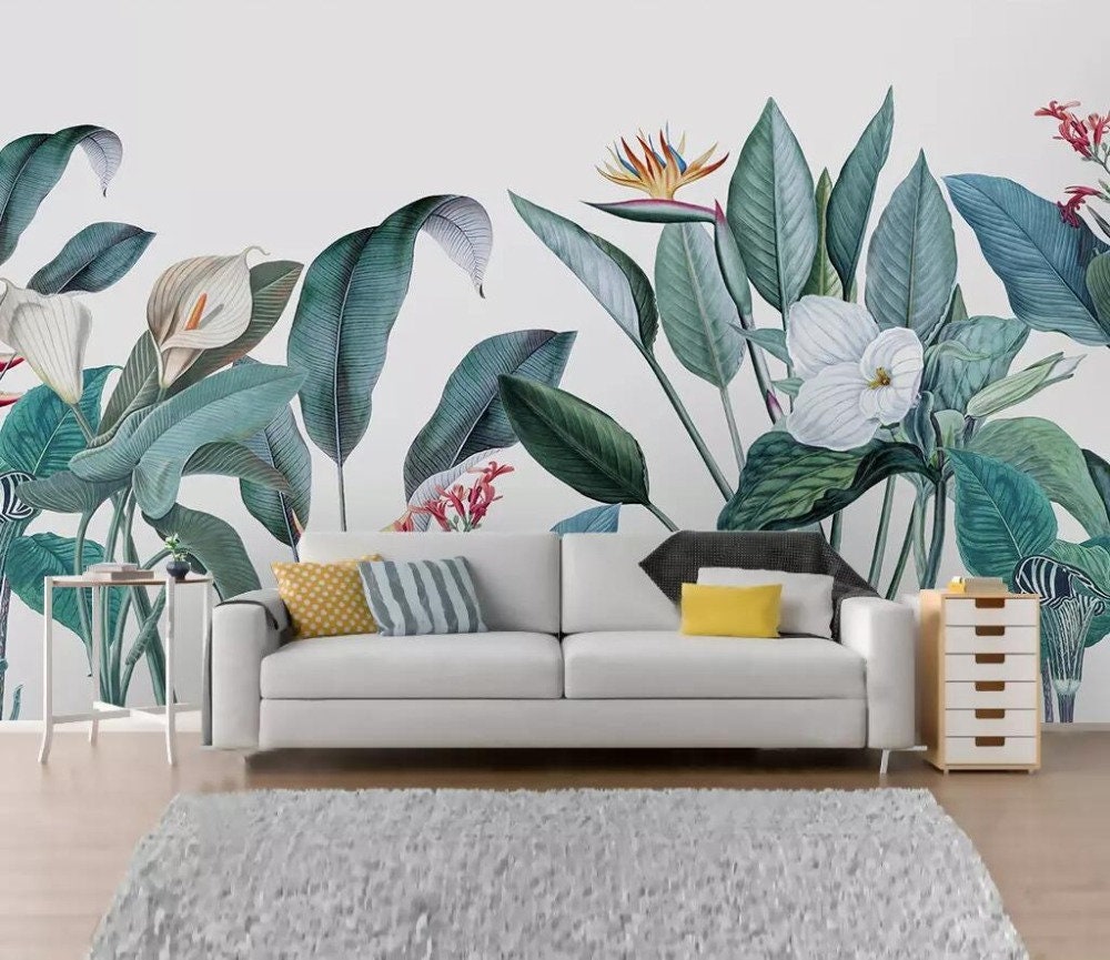 Home Décor Wall Decals And Murals Home And Living Tropical Rainforest