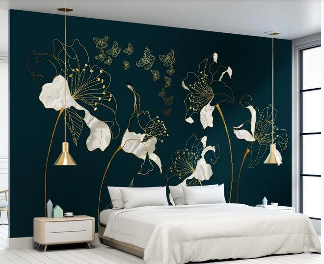 Custom Photo Wallpaper For Living Room Bedroom Modern Luxury | Etsy