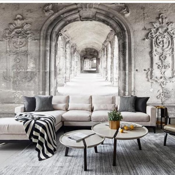 Embossed Vintage Wallpaper - Etsy