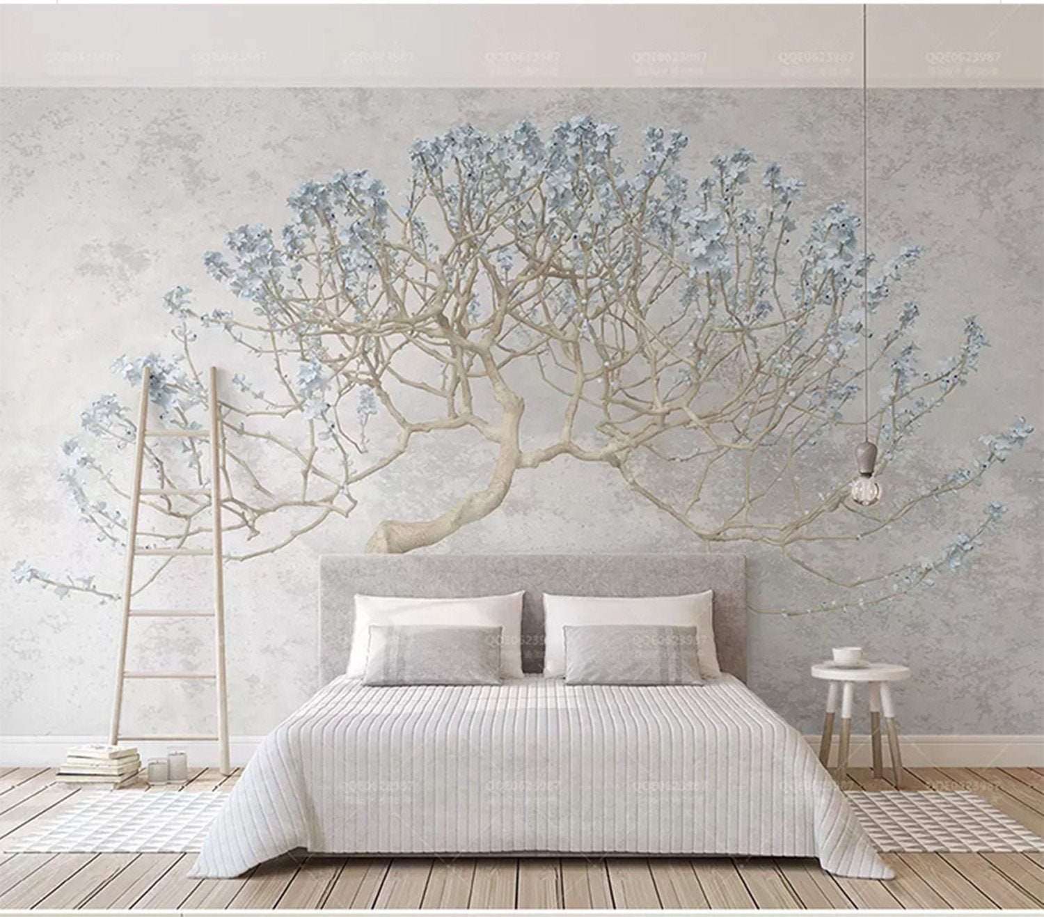 Custom Wallpaper Creative Tree Stone Background 3D TV | Etsy