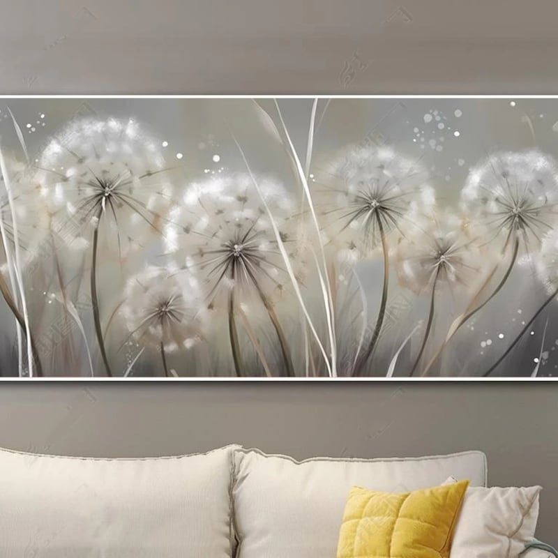 Dandelion Wall Art - Etsy