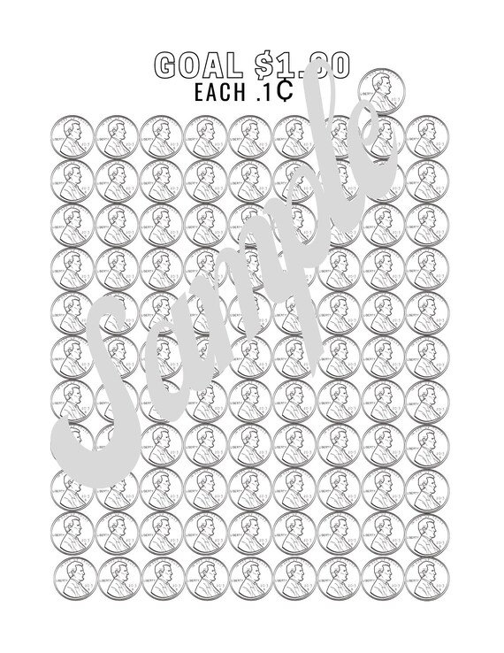 Learn to Save Savings Challenges for Kids 23 Savings - Etsy