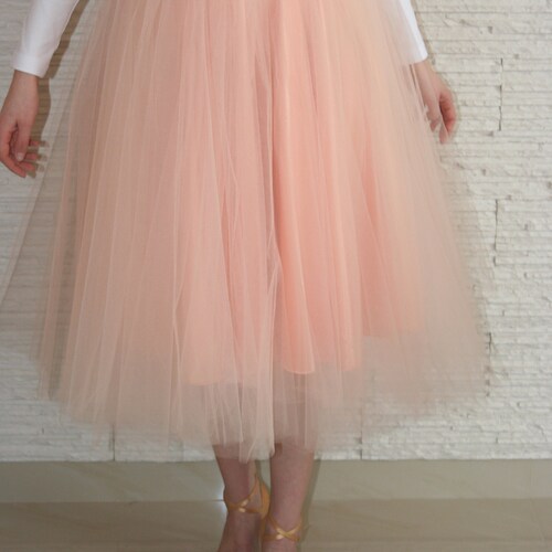 Layered Tulle Skirt for Women Choose Your Color and Length - Etsy