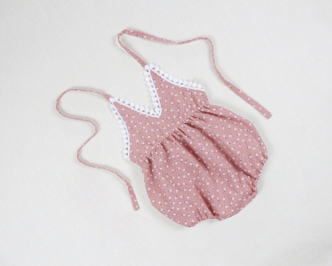 Pink Baby Girl Clothes Baby Girl Romper Baby Girl Outfits 1st | Etsy