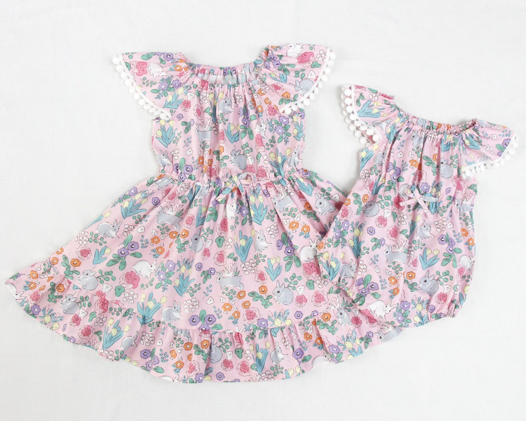 Pink Matching Easter Outfits Sister Easter Outfits Matching Sister ...