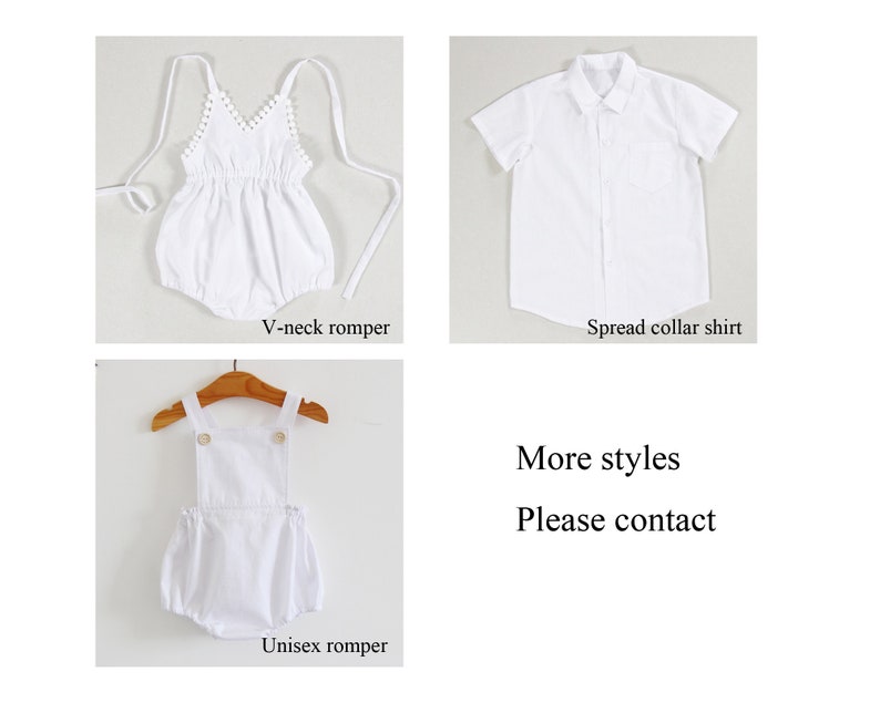 Solid White Baby Girl Clothes Baby Romper Baby Girl Romper - Etsy