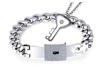 Lock Key Bracelet | Etsy