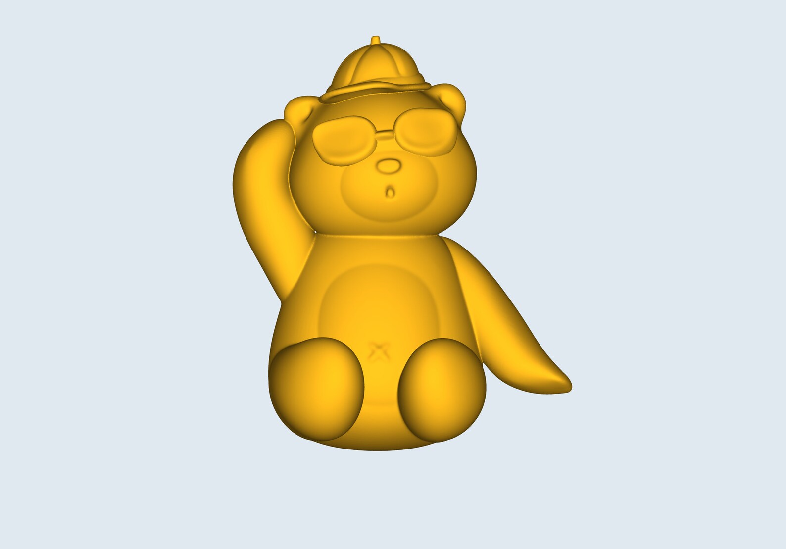 Bear Toy 3d STL file for 3d printer for resin mould plaster | Etsy