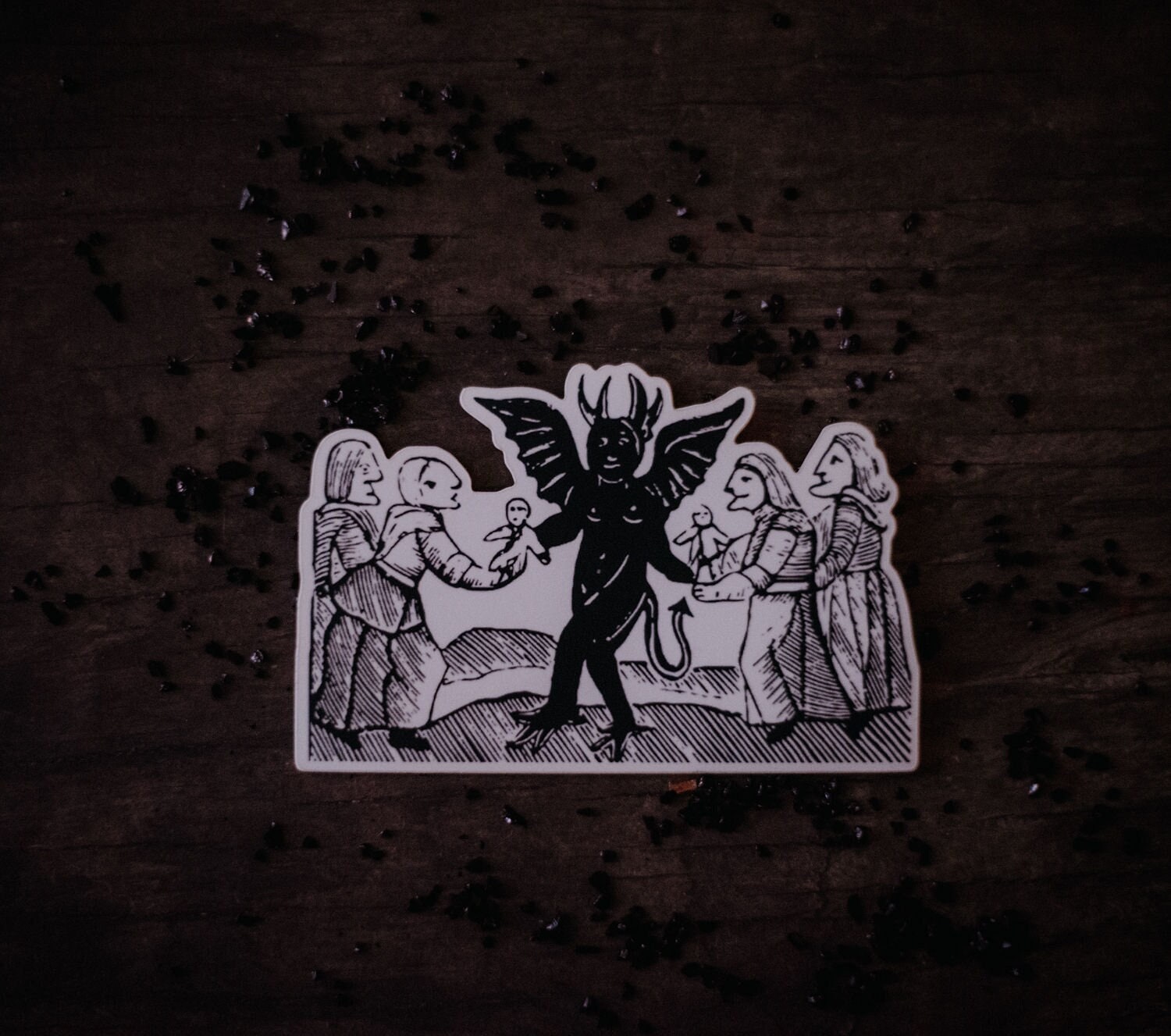Gifts to the Devil Sticker - Etsy