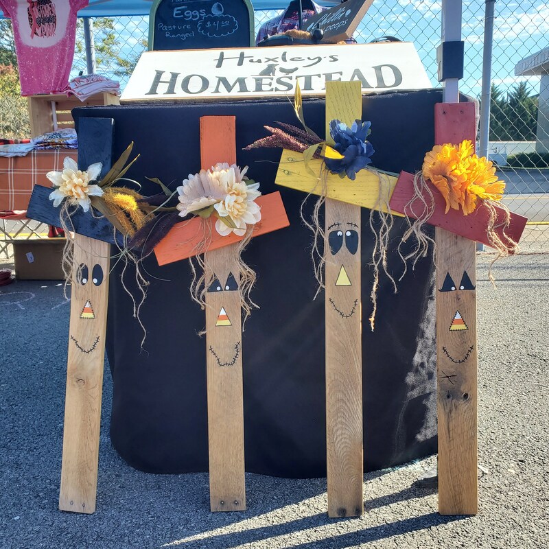 Wood Scarecrow - Etsy