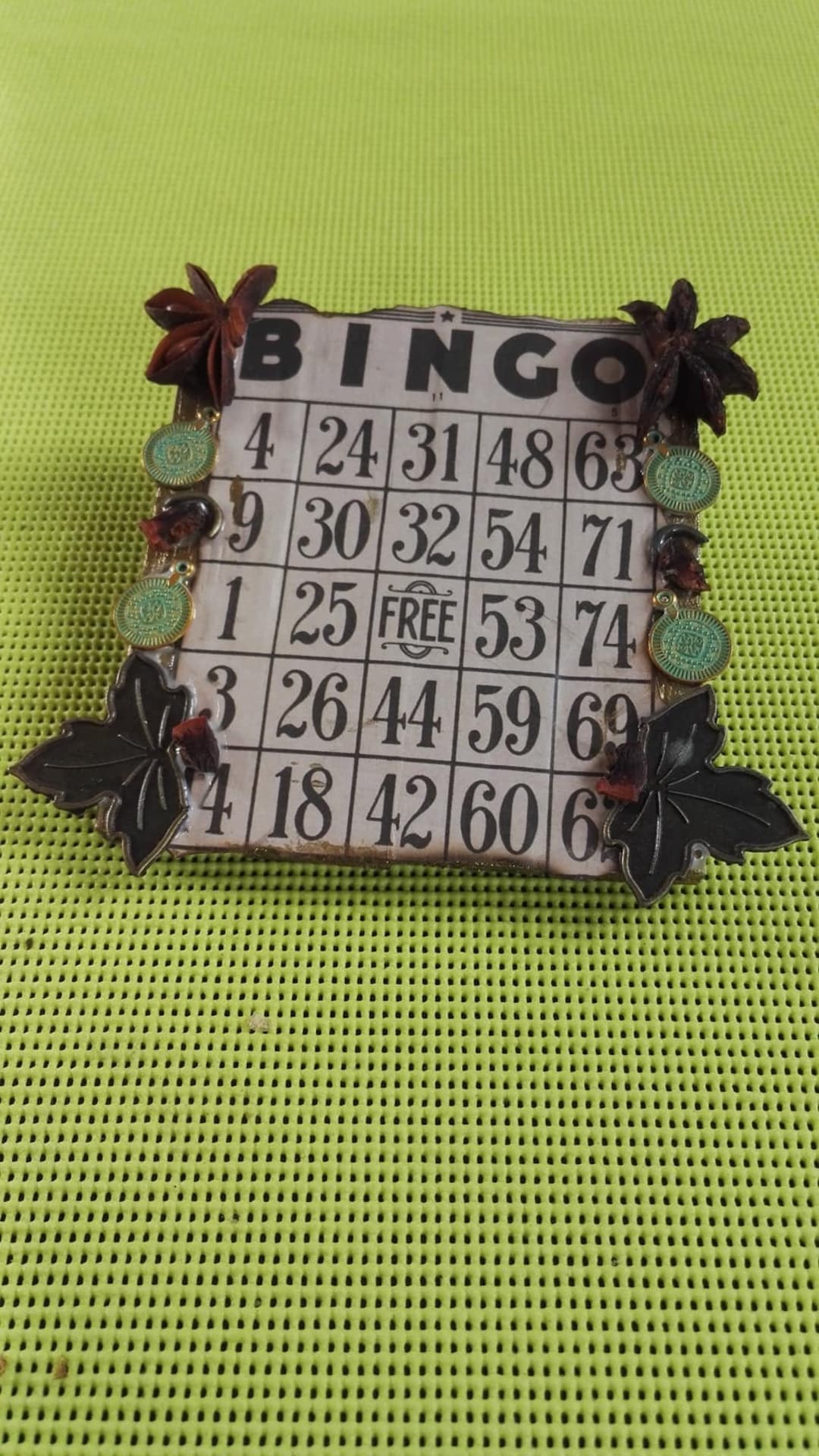 Fridge Magnet BINGO Made of Pine Wood - Etsy