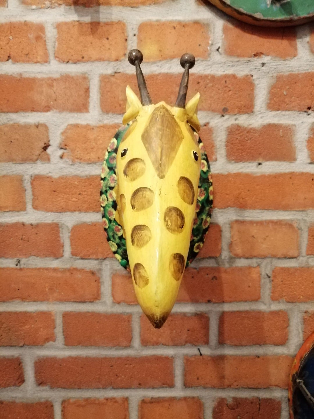 Wall Hook GIRAFFE, Hallway Coat Rack, Coat Hook Made of Metal, Funny ...