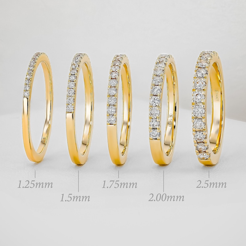 14k Eternity Band Ring - Etsy