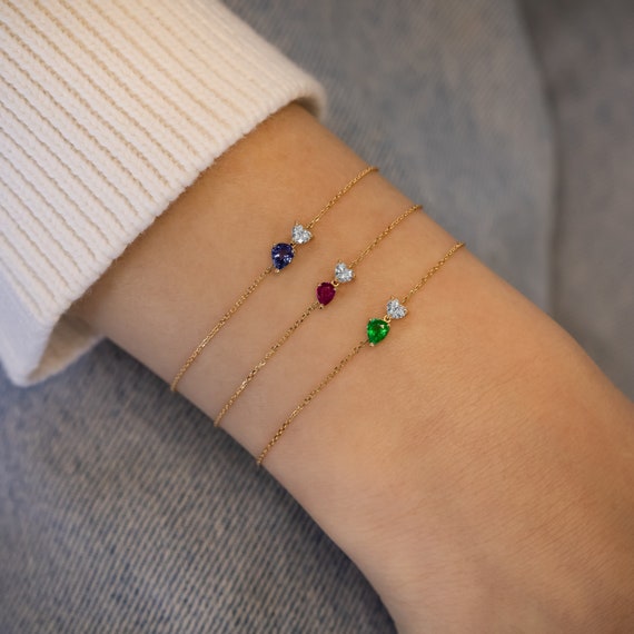 Blue ruby bracelets store