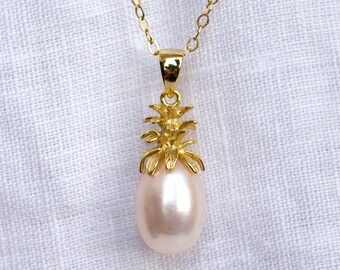 Single Pearl Pendant - Etsy