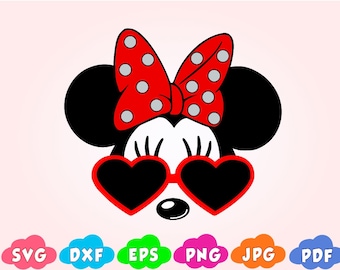 Minnie mouse svg | Etsy