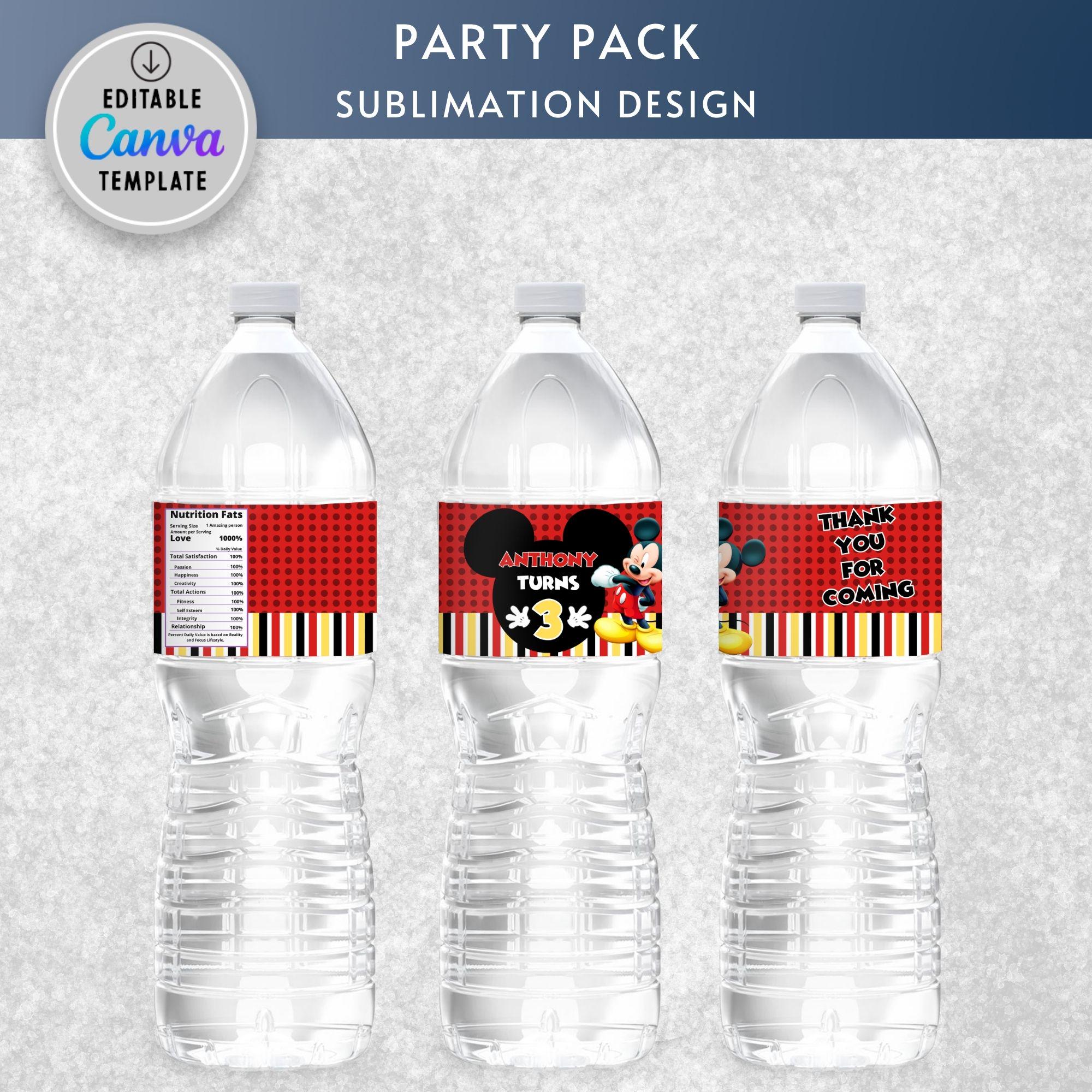 Labels for Mickey Mouse Party Pack - Chip Bag - Favor Bag - Juice ...
