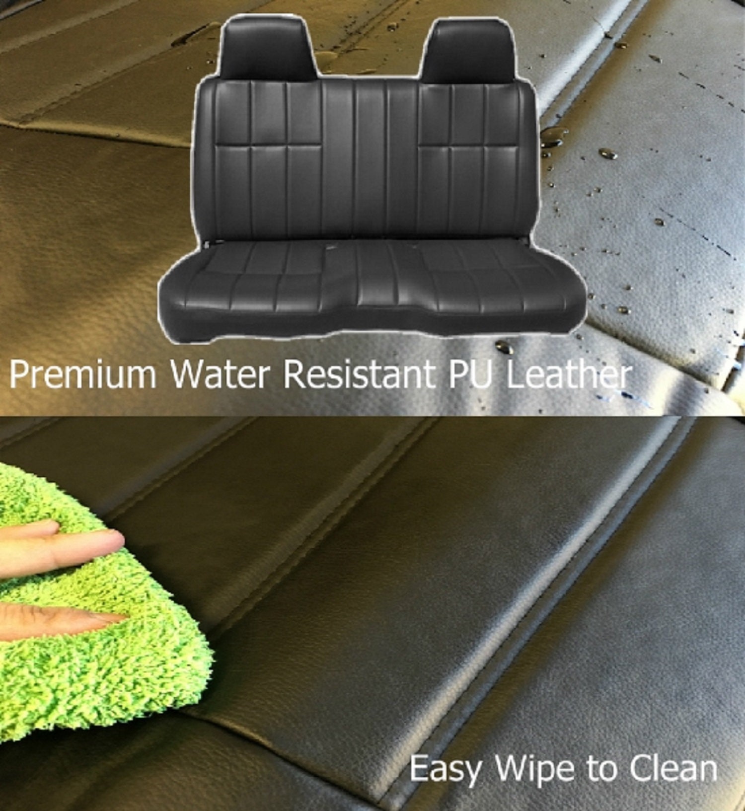 PU Leather Seat Cover for Toyota Pickup Molded Headrest - Etsy