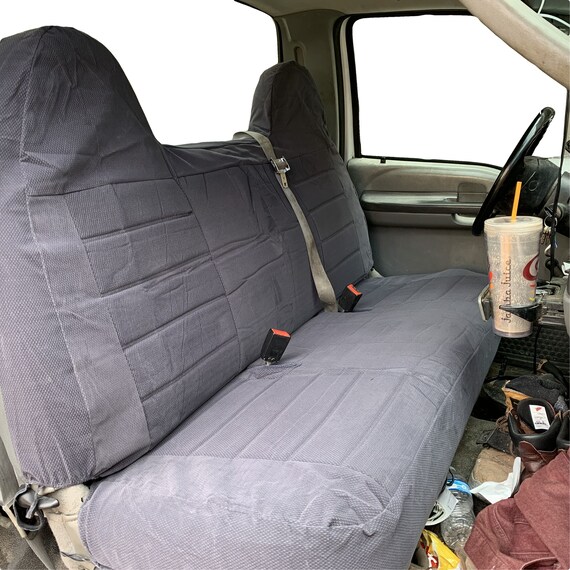 Seat Cover for Ford Full Size F series F150 F550 Front Bench Molded Headrest 1992 2010 Etsy Canada