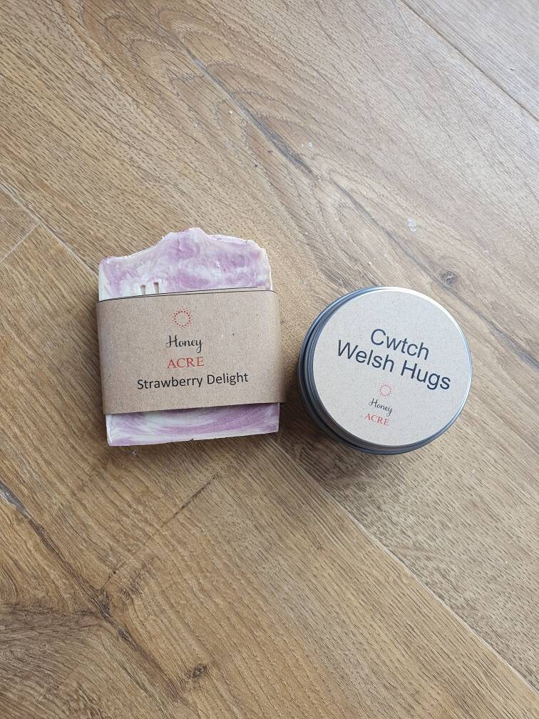Welsh Gift Set Luxury Plant-based Soap Bar Cwtch Welsh Hugs - Etsy UK