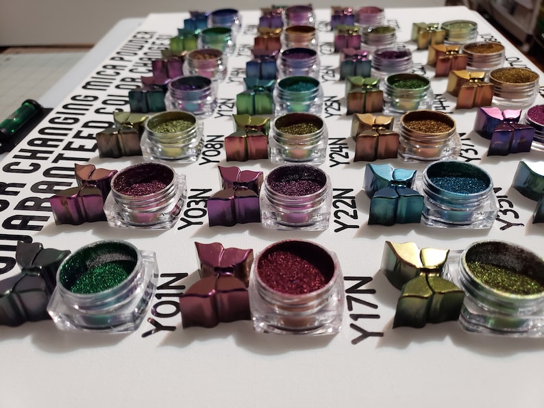 Color Changing Mica Powder / Chameleon Pigments / Color Shift - Etsy