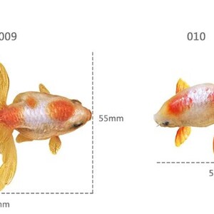 Gold Fish 3D Sticker for Resin Art. - Etsy