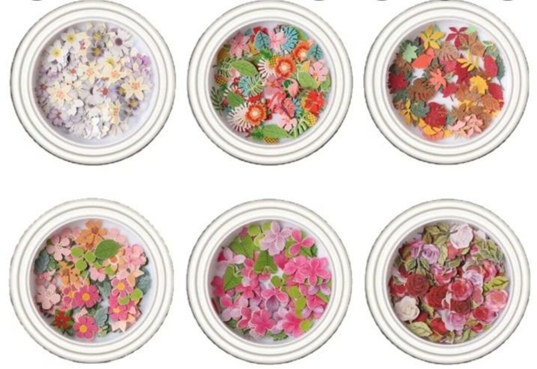 Mini Mixed Pulp Flowers - Etsy