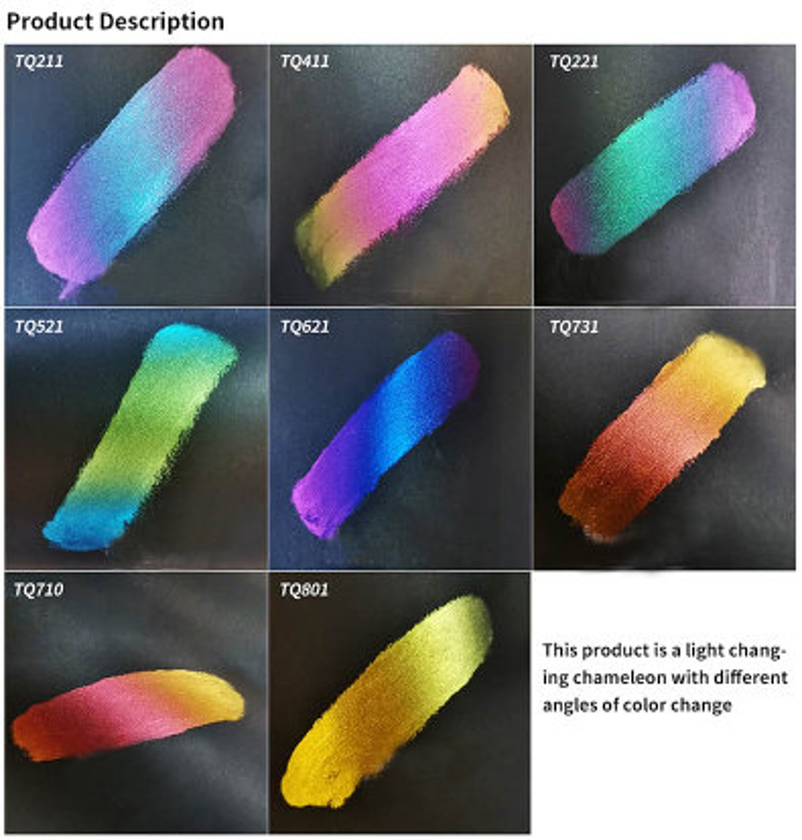 Color Changing Mica Powder / Chameleon Pigments / Color Shift - Etsy