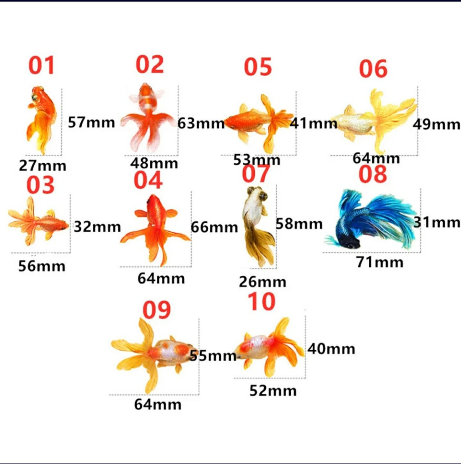 Gold Fish 3D Sticker for Resin Art. - Etsy