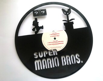Mario Vinyl Record | Etsy