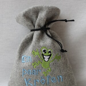 Geldsack Geldbeutel Geldgeschenk "Ein paar Kröten" - Etsy.de