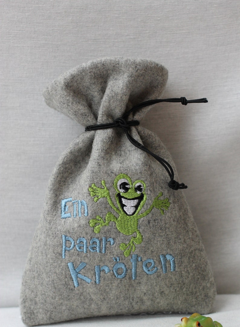 Geldsack Geldbeutel Geldgeschenk "Ein paar Kröten" - Etsy.de