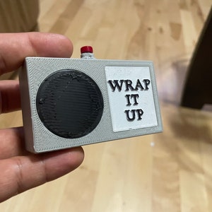 Working Wrap It up Box With Speaker Play Button and - Etsy
