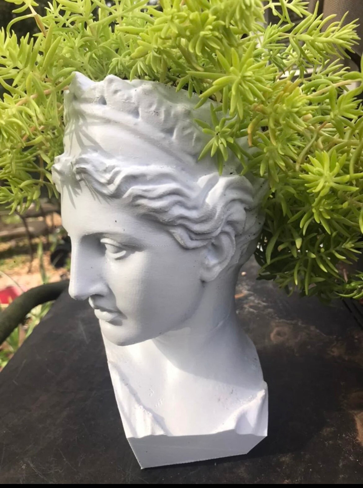 Artemis / Diana Goddess Planter/ Base / Pot for Plants / Succulents ...