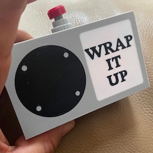 Working Wrap It up Box With Speaker, Play Button and Rechargeable ...