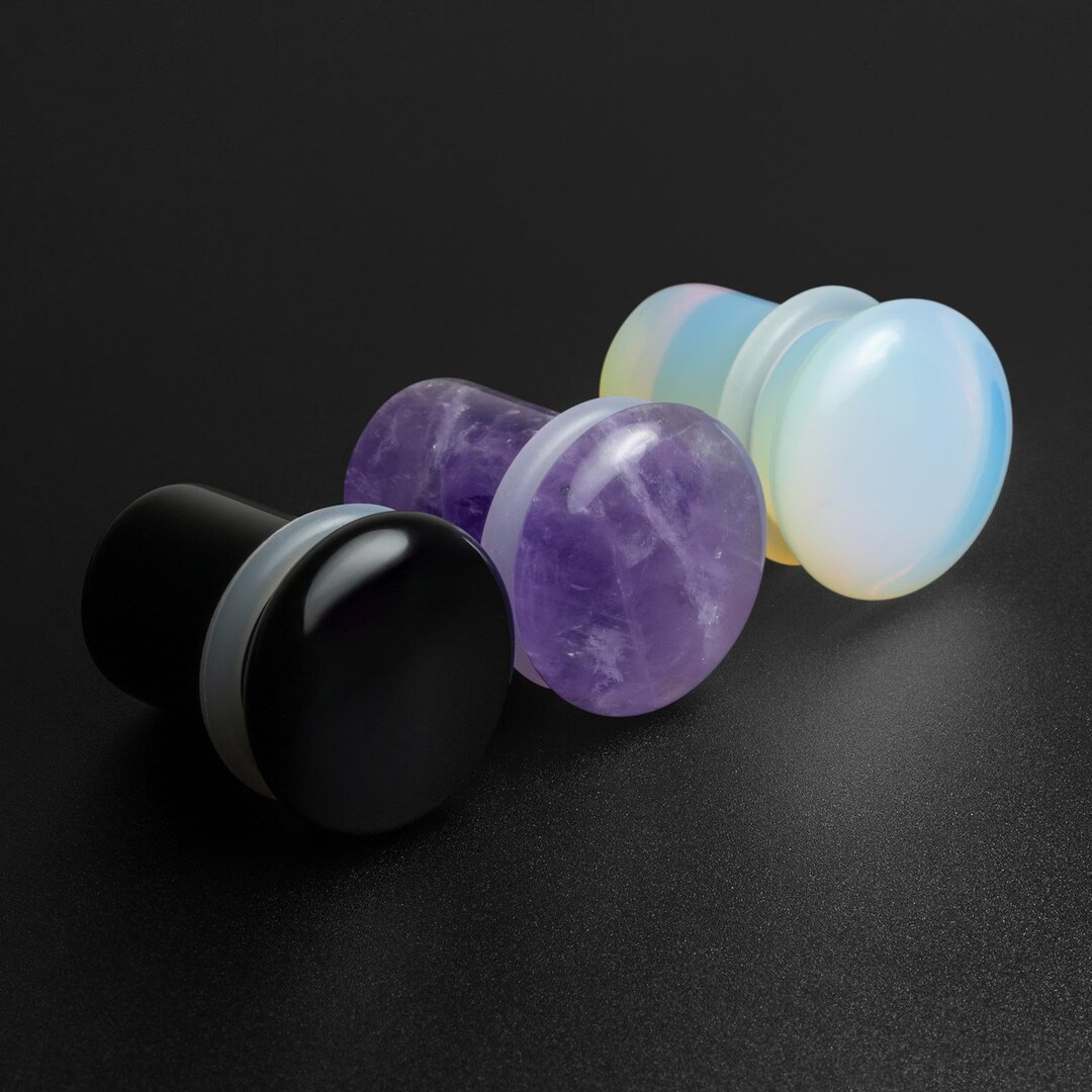 Single Flare Stone Plug Favourites Bundle | Organic Stone Ear Stretcher ...