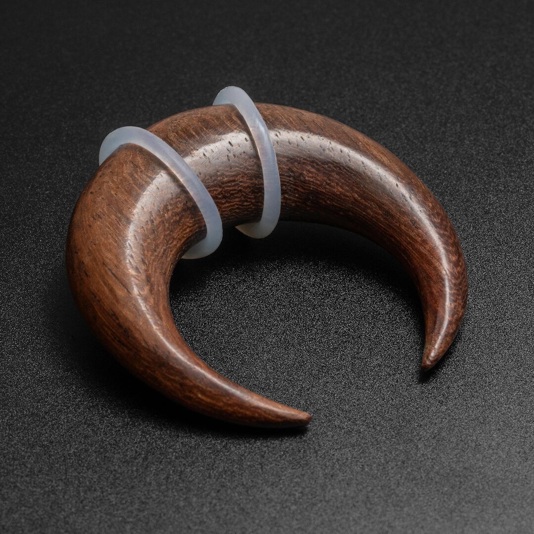 Sono Wood Pincher | Wooden Ear Stretcher Gauges | Sizes 3mm (8g) - 16mm ...