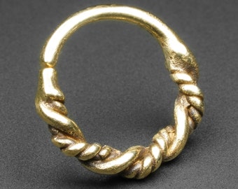 Brass Rope Rings - Etsy