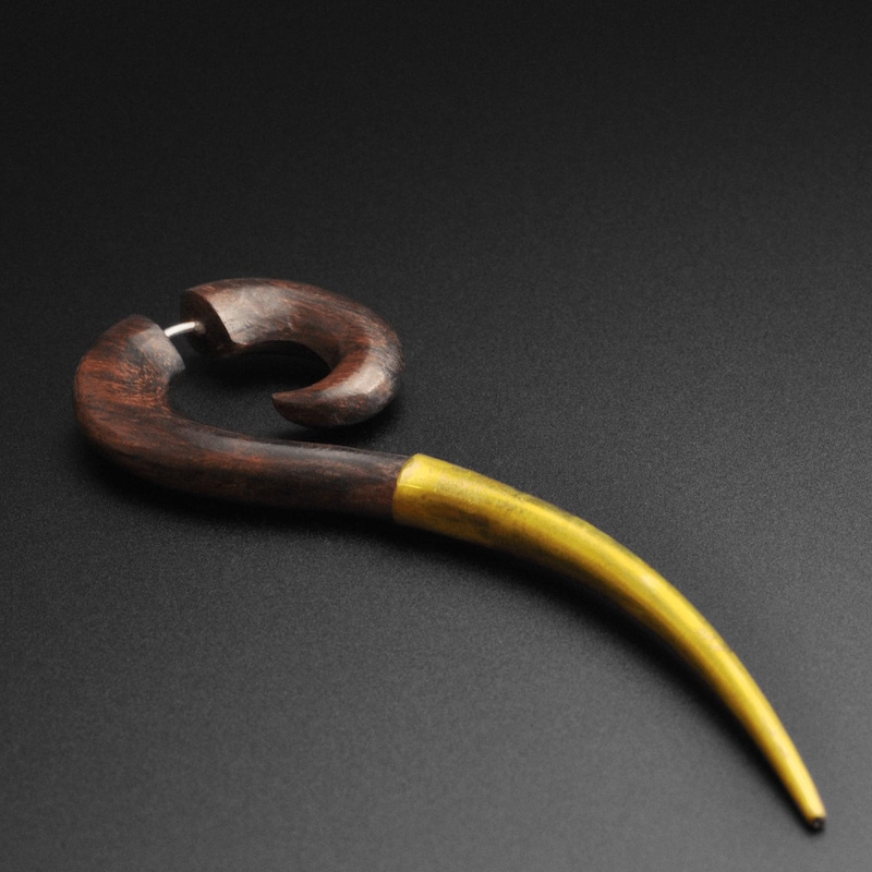 Bone Spiral Gauge Plug - Etsy UK